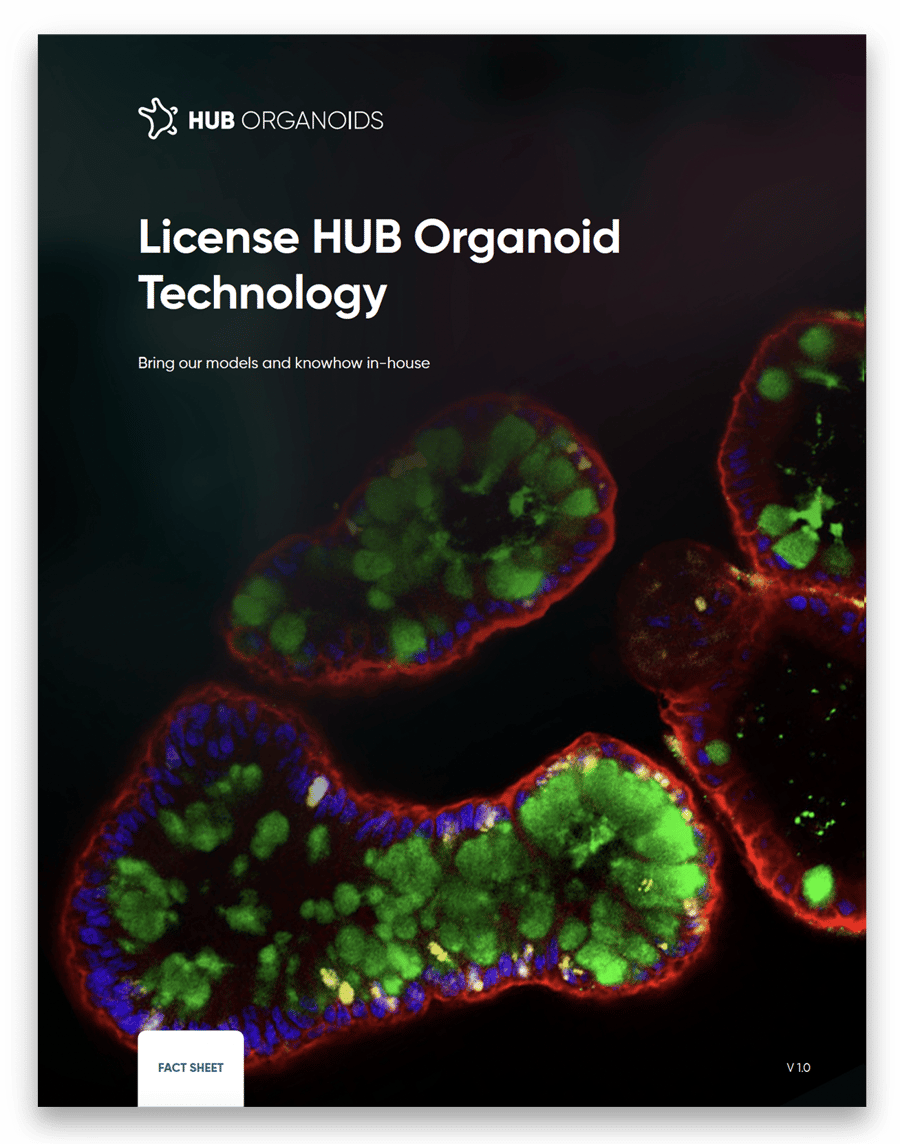 License HUB organoid Technology