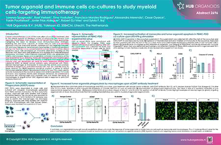 Poster download: Tumor organoid and immune cells co-cultures to study ...